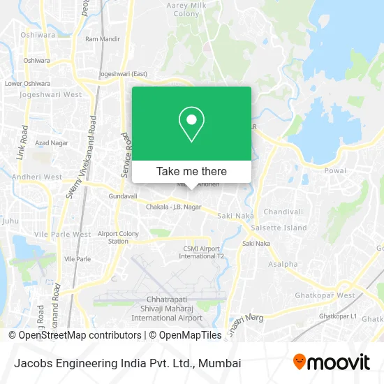How to Get to Jacobs Engineering India Pvt. Ltd. in Andheri East by Bus ...