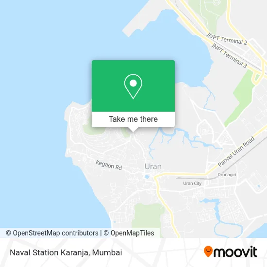 How to Get to Naval Station Karanja in Uran by Bus, Ferry or Train?