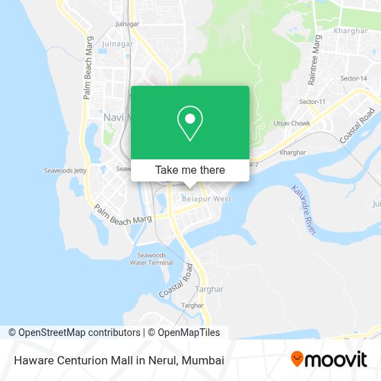 How to Get to Haware Centurion Mall in Nerul in Belapur by Bus, Train ...