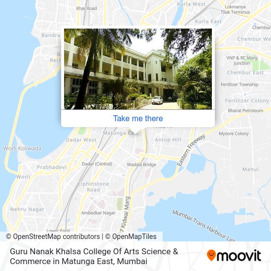 How to Get to Guru Nanak Khalsa College Of Arts Science & Commerce in ...
