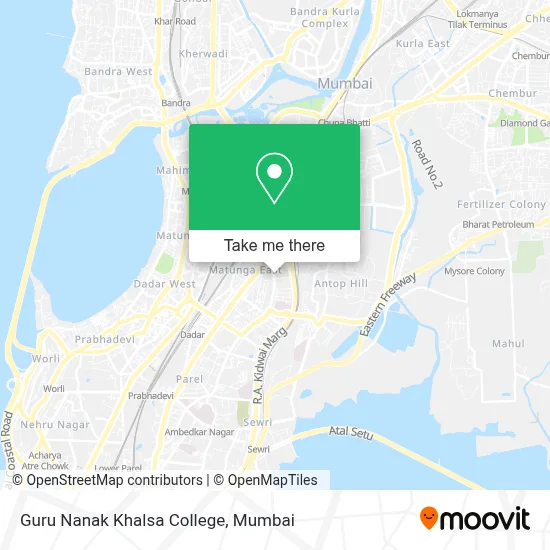 How to Get to Guru Nanak Khalsa College Of Arts Science & Commerce in ...