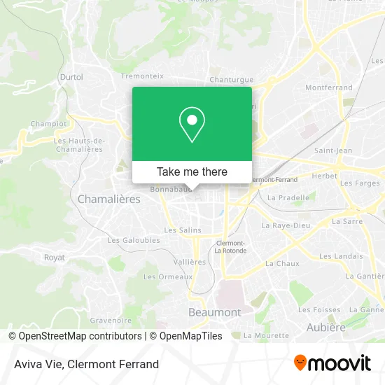 How to Get to Aviva Vie in Clermont-Ferrand by Bus, Train or Light Rail?