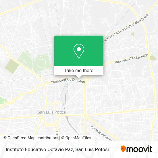 ¿Cómo llegar a Instituto Educativo Octavio Paz en San Luis Potosí en ...