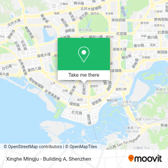 How to Get to Xinghe Mingju - Building A in Futian District by Bus or ...