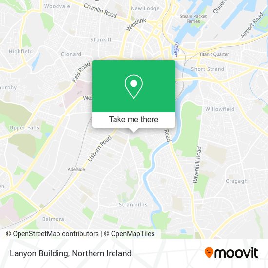 How to Get to Lanyon Building in Belfast by Bus?