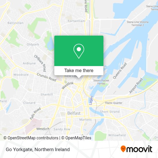 How to get to Go Yorkgate in Belfast by bus?