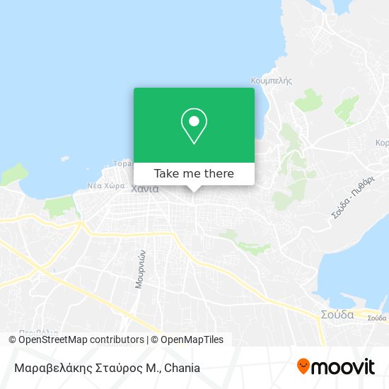 How to get to Μαραβελάκης Σταύρος Μ. in Chania by Bus?