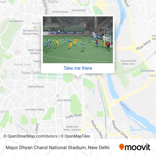 How to Get to Major Dhyan Chand National Stadium in Delhi by Bus, Metro ...