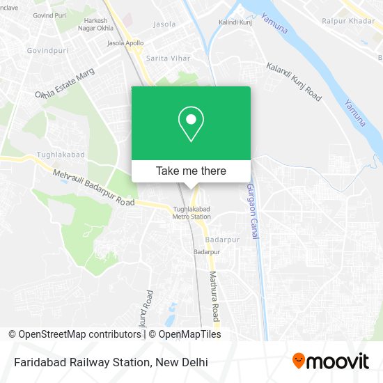 How to Get to Faridabad Railway Station in Delhi by Bus, Metro or Train?