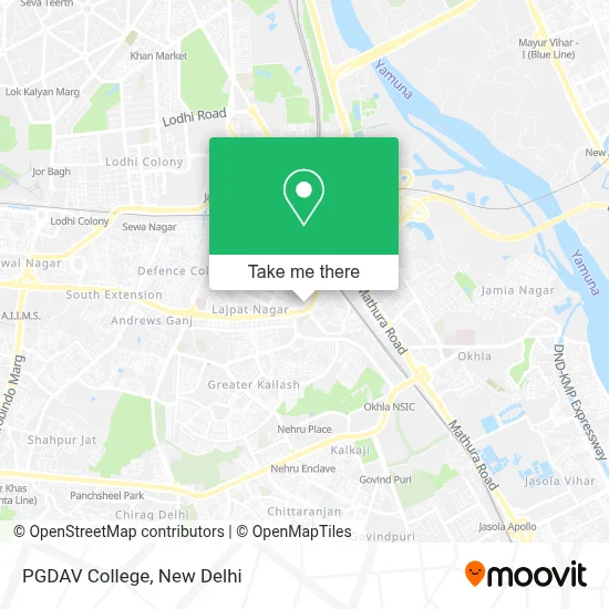 How to Get to PGDAV College in Delhi by Bus, Metro or Train?