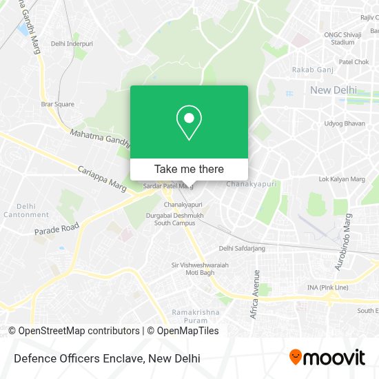 How to Get to Defence Officers Enclave in Delhi by Bus, Metro or Train?