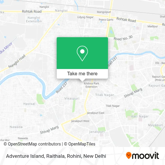 How to Get to adventure island , raithala, rohini. in Delhi by Bus or ...