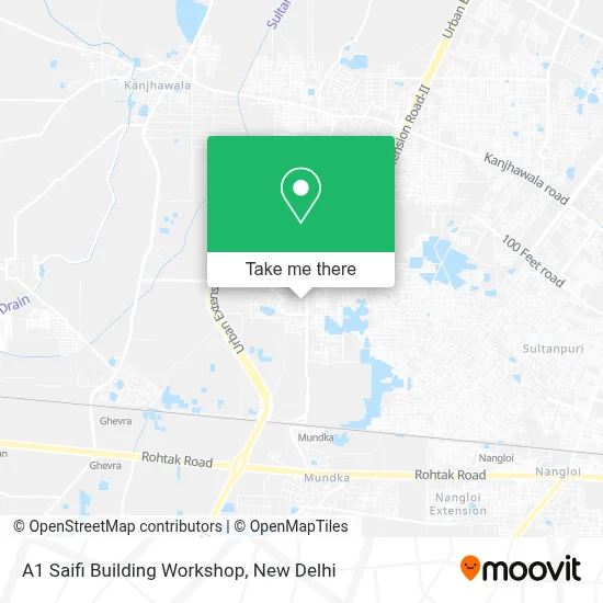How to Get to A1 Saifi Building Workshop in Delhi by Bus or Metro?