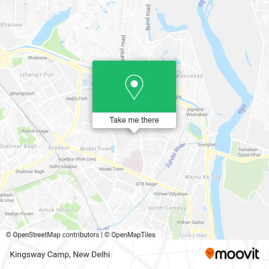 How to Get to Kingsway Camp in Delhi by Bus or Metro?