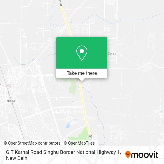 How to Get to G T Karnal Road Singhu Border National Highway 1 in Delhi ...
