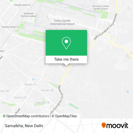 How to Get to Samalkha in Delhi by Bus or Metro?