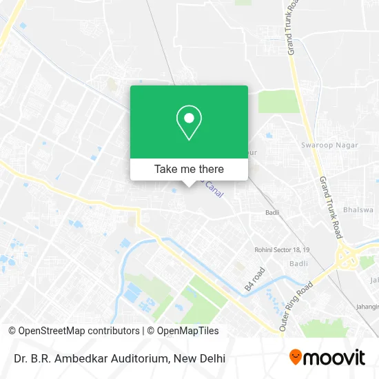 How to Get to Dr B R Ambedkar Auditorium, Dtu Delhi by Bus, Metro or Train?