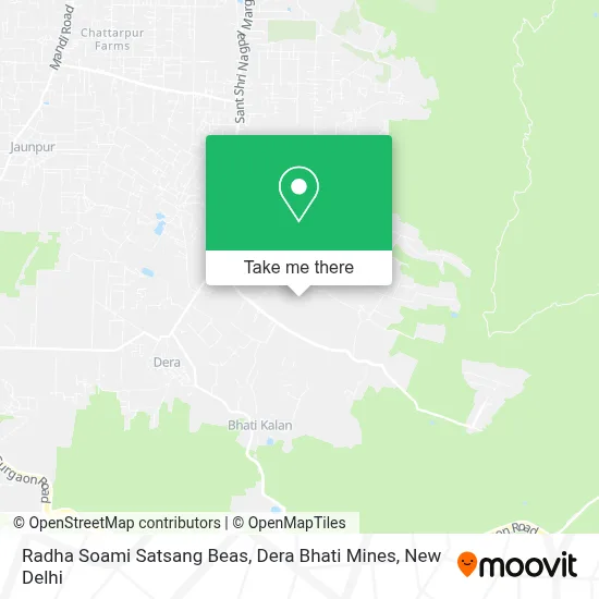 How to Get to Radha Soami Satsang Beas, Dera Bhati Mines in Delhi by ...
