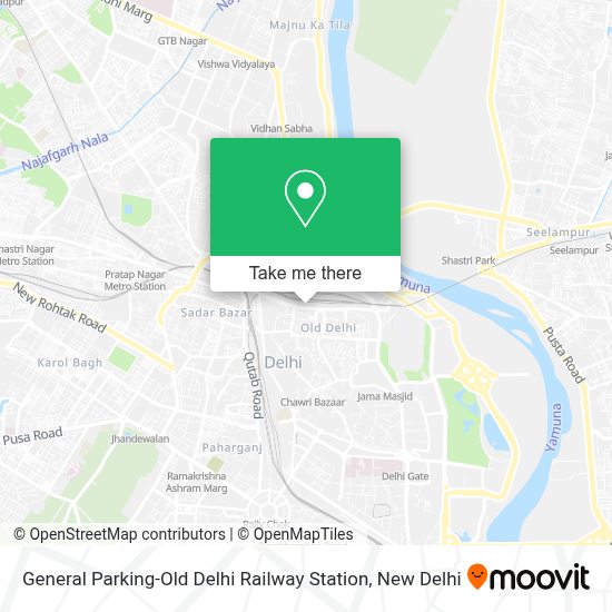 How to Get to General Parking-Old Delhi Railway Station by Bus, Metro ...