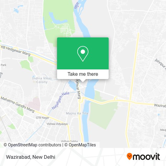 Taj Garden Wazirabad Map | Fasci Garden