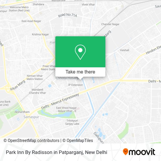 How to Get to Park Inn By Radisson in Patparganj in Delhi by Bus, Metro ...