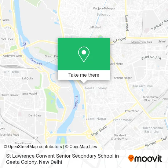 How to Get to St Lawrence Convent Senior Secondary School in Geeta ...