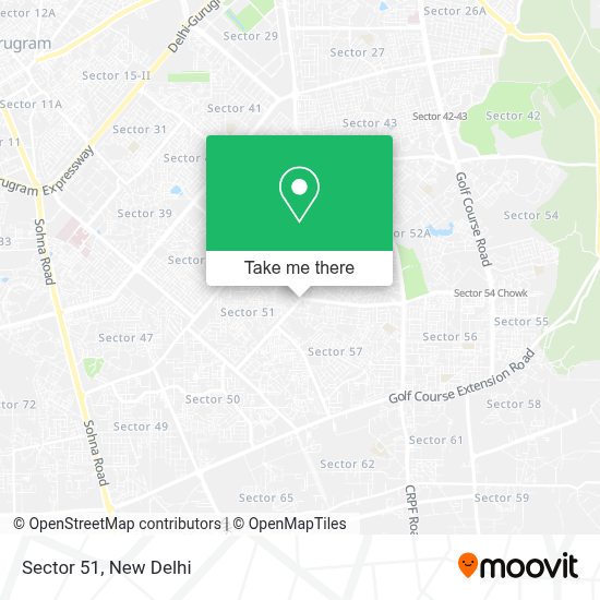 How to Get to Sector 51 in Gurgaon by Bus or Metro?