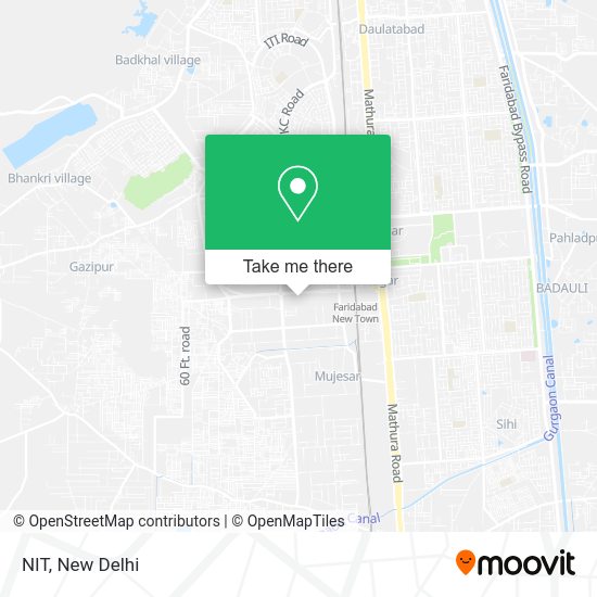 How to Get to NIT in Faridabad by Bus, Metro or Train?
