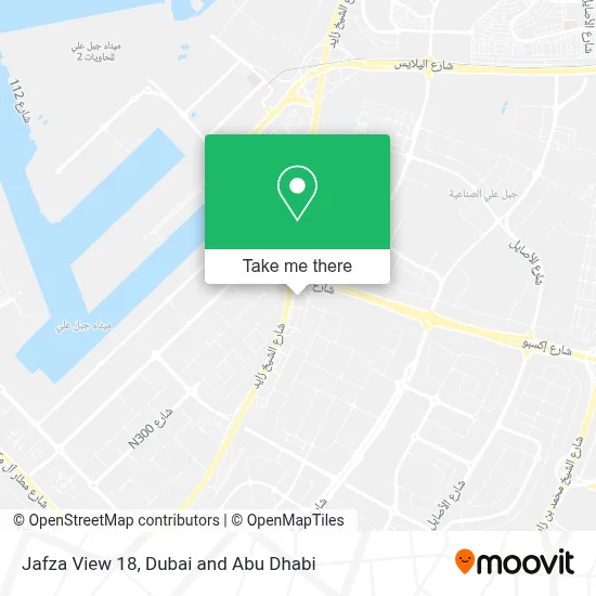 How to Get to Jafza View 18 in Dubai by Metro or Bus?