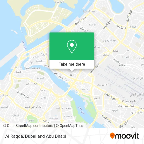 How to Get to Al Raqqa in Dubai by Bus or Metro?