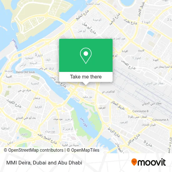 How to Get to MMI Deira in Dubai by Bus or Metro?