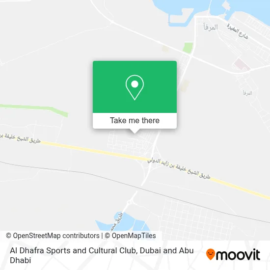 How to Get to Al Dhafra Sports and Cultural Club in Abu Dhabi by Bus?