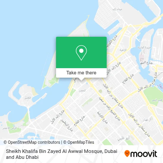 How to Get to Sheikh Khalifa Bin Zayed Al Awwal Mosque in Abu Dhabi by Bus?