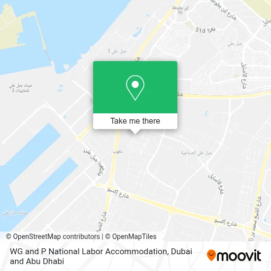 How to Get to WG and P National Labor Accommodation in Dubai by Bus or ...