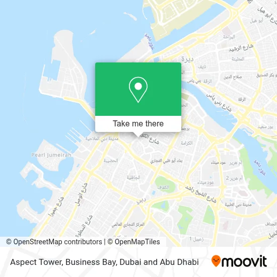 How to Get to Aspect Tower, Business Bay in Dubai by Bus or Metro?
