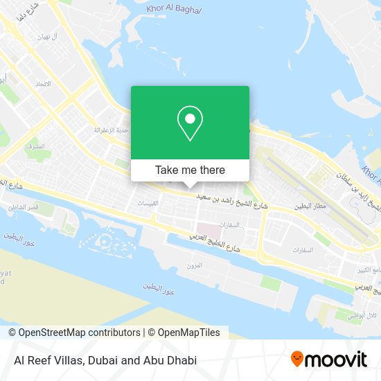 How to Get to Al Reef Villas in Abu Dhabi by Bus?