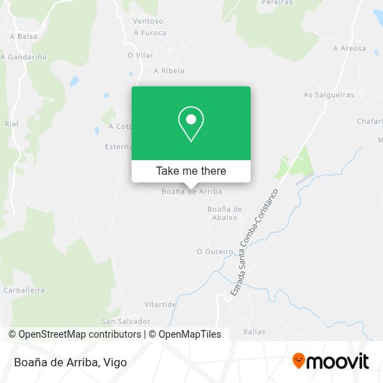 How to Get to Boaña de Arriba in Santa Comba by Bus?