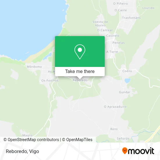 How to Get to Reboredo in Laxe by Bus?