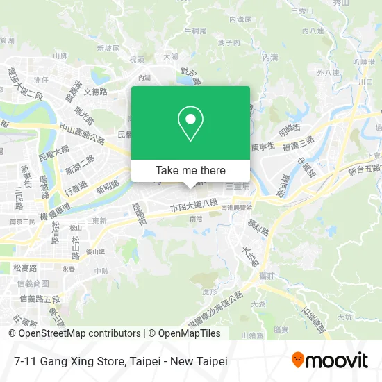 How to Get to 7-11 Gang Xing Store in Nangang District by Bus, Metro or ...