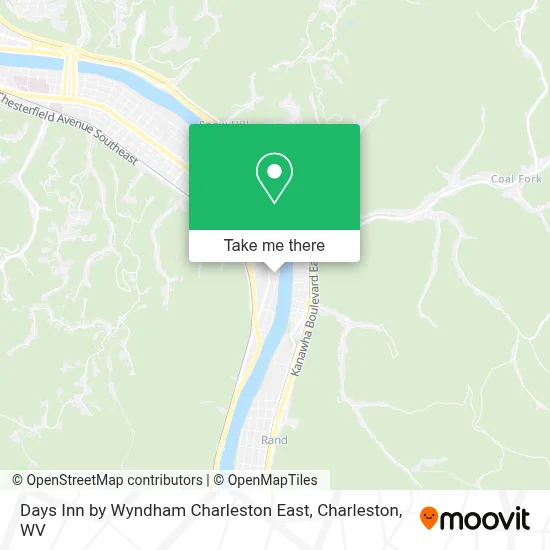 How to get to Days Inn by Wyndham Charleston East with public transit?
