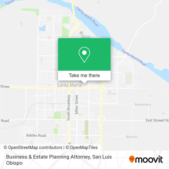 How to Get to Business & Estate Planning Attorney in Santa Maria by Bus?