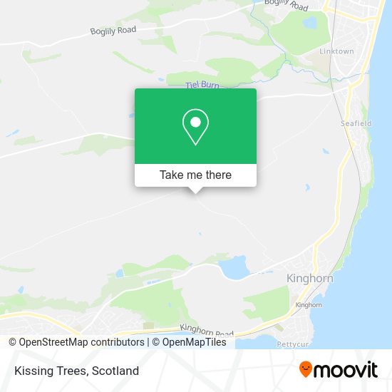 How to Get to Kissing Trees in Fife by Bus, Train or Light Rail?
