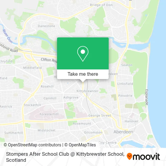 How to Get to Stompers After School Club @ Kittybrewster School in ...