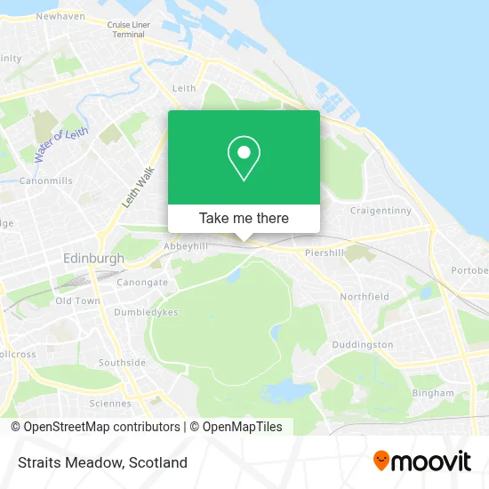 How to Get to Straits Meadow in Edinburgh by Bus or Train?