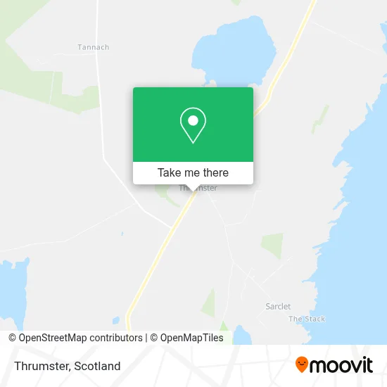 How to Get to Thrumster in Highland by Bus, Train or Ferry?