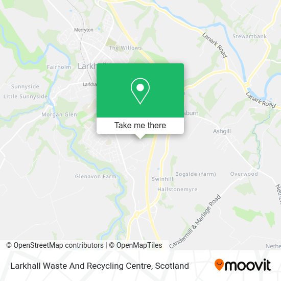 How to Get to Larkhall Waste And Recycling Centre by Bus or Train?
