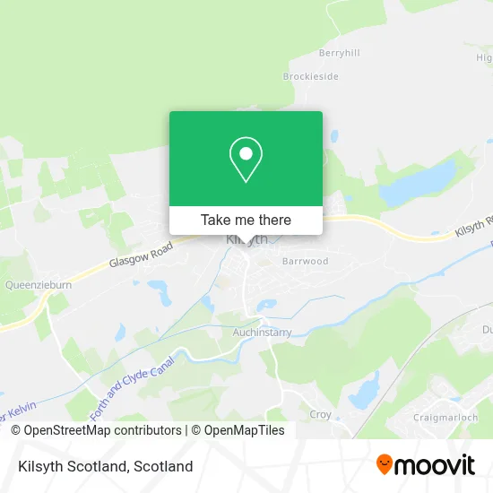 How to Get to Kilsyth Scotland by Bus or Train?