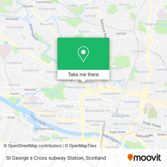 How to Get to St George s Cross subway Station in Glasgow by Bus, Train ...