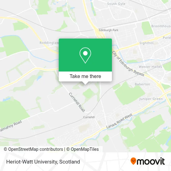 How to Get to Heriot-Watt University in Edinburgh by Bus or Train?