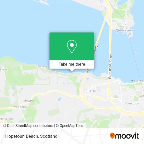 How to Get to Hopetoun Beach in West Lothian by Bus or Train?
